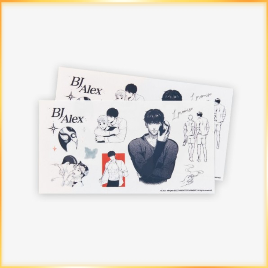 🇰🇷BJ Alex Tattoo Sticker, BJ Alex Official Merch | Shopee Malaysia