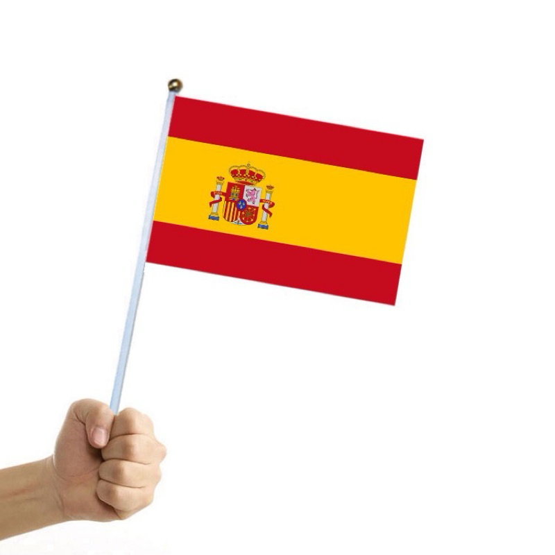 22 Spain Flag World Flags Fans Props National Day Japan Korea India ...