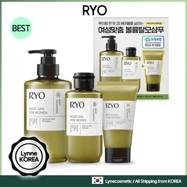Ryo Root:Gen Anti-Hair Loss Shampoo 515ml / 242ml / 100ml | Shopee Malaysia