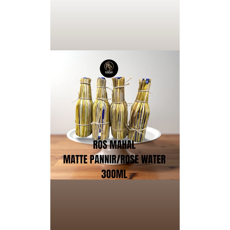 MATTE PANNIR/ROSE WATER 300ml (ROS MAHAL) | Shopee Malaysia