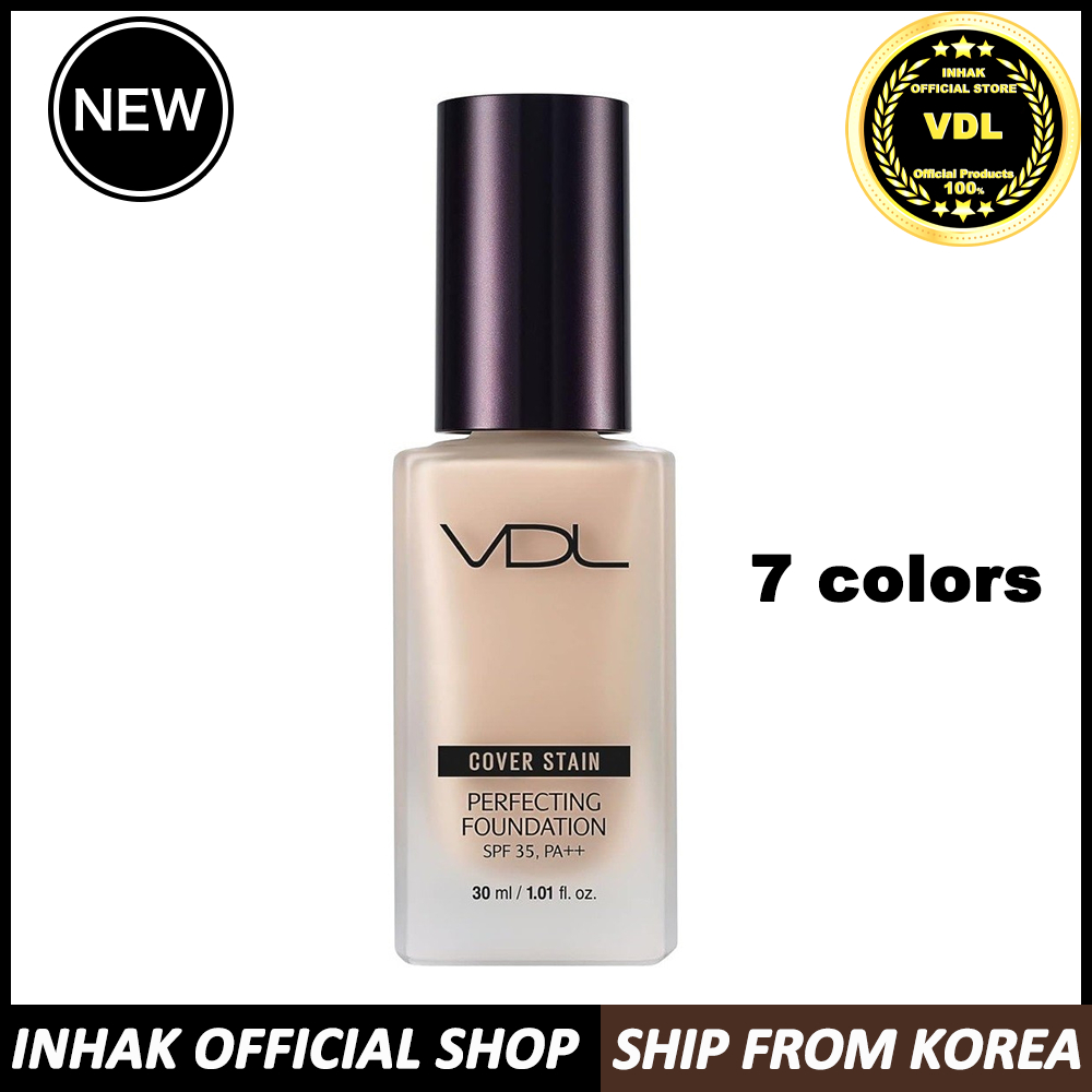 VDL Cover Stain Perfecting Foundation 30ml 7 colors SPF35 PA++ | Shopee Malaysia
