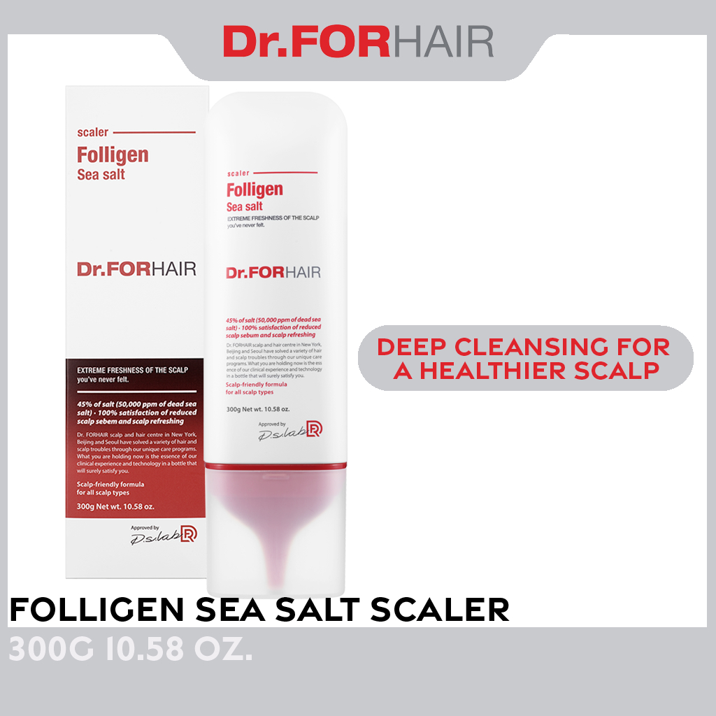 [Dr.FORHAIR] *Ready Stock* Folligen Sea Salt Scaler 300ml (Anti hair ...