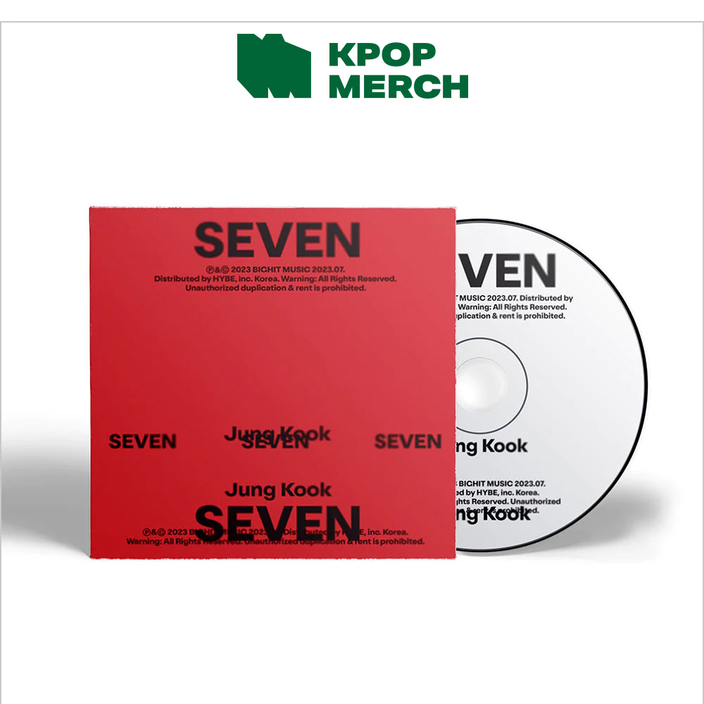 BTS JUNGKOOK - Seven Single CD | Shopee Malaysia