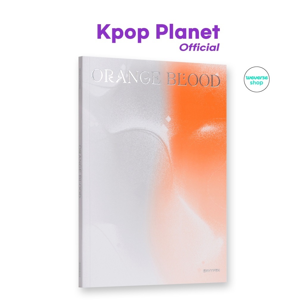 [ENGENE ver.] ENHYPEN - 5th Mini Album [ ORANGE BLOOD ] | Shopee Malaysia