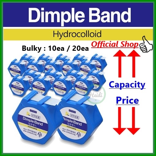 Dimple Band 🇰🇷 Official Pimple Patch Hydrocolloid Patch Bulk 20EA ...