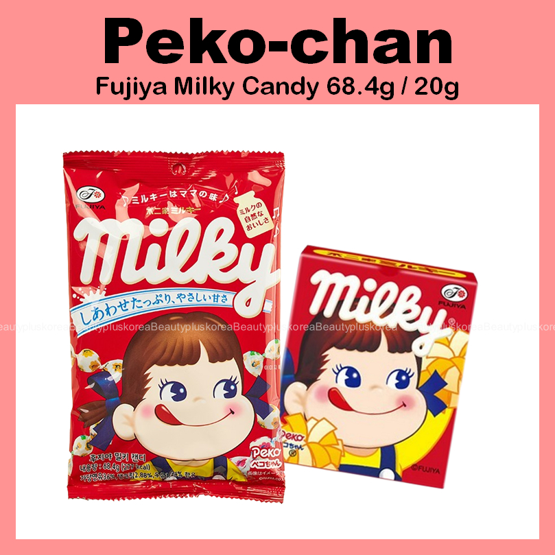 [Peko-chan] Fujiya Milk Candy (68.4g / 20g) | Shopee Malaysia