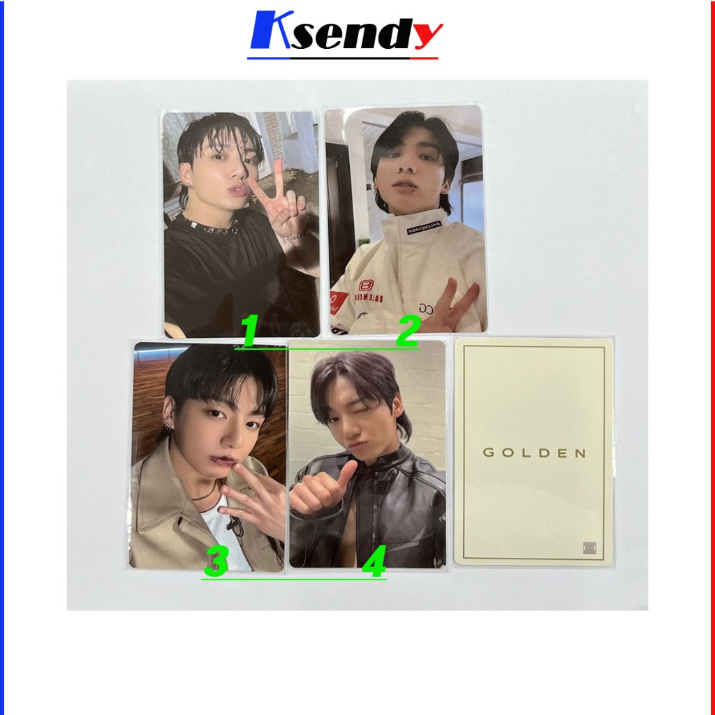 JUNG KOOK - GOLDEN LUCKY DRAW CARD (M2U) | Shopee Malaysia