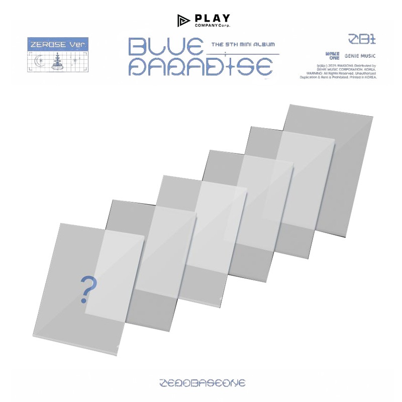 ZEROBASEONE The 5th Mini Album - BLUE PARADISE ZEROSE Ver. | Shopee Malaysia