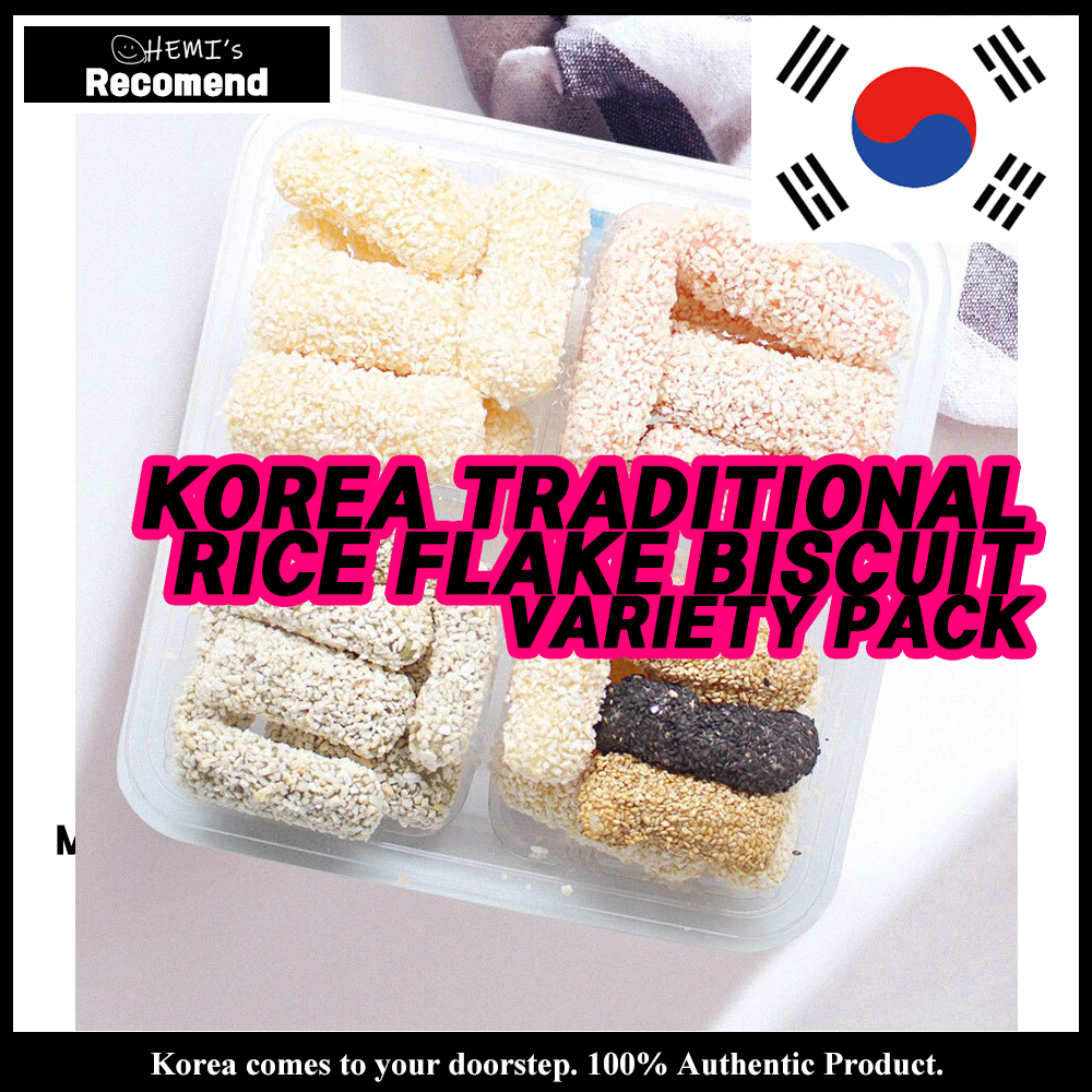 KOREAN TRADITIONAL SNACK SWEET RICE BISCUIT [HANGWA] VARIETY PACK 150g ...
