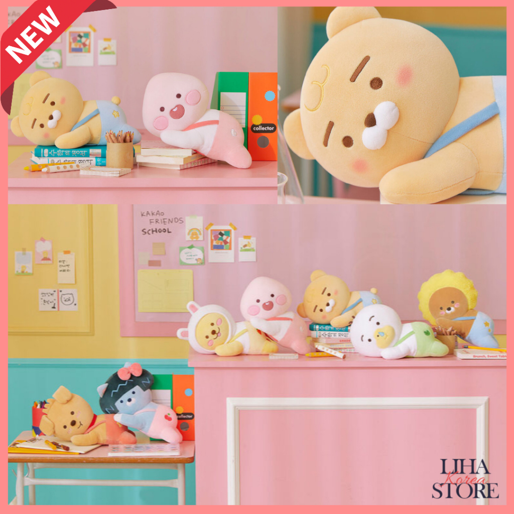 Kakao Friends Ryan Apeach Little Friends Little Baby Nap Pillow Soft ...