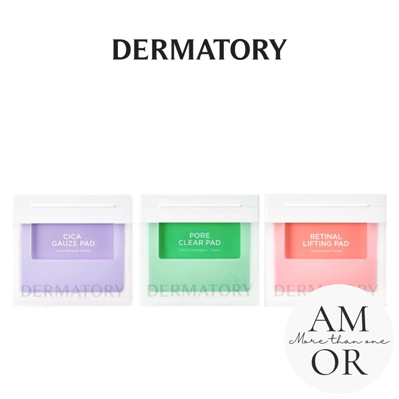 [DERMATORY] NEW PAD COLLECTION (Cica Gauze Pad, Pore Clear Pad, Retinal ...