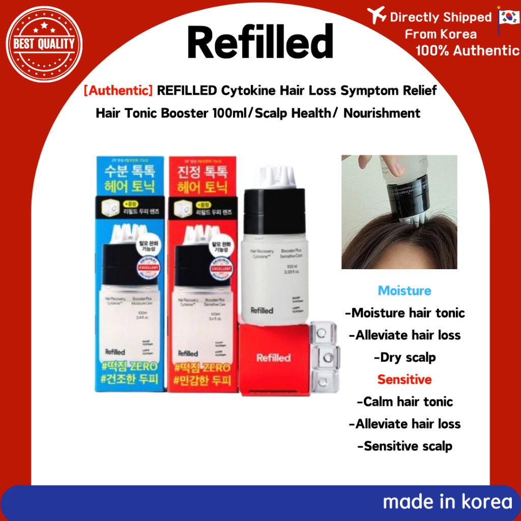 [AUTHENTIC] REFILLED Cytokine Hair Loss Symptom Relief Hair Tonic ...