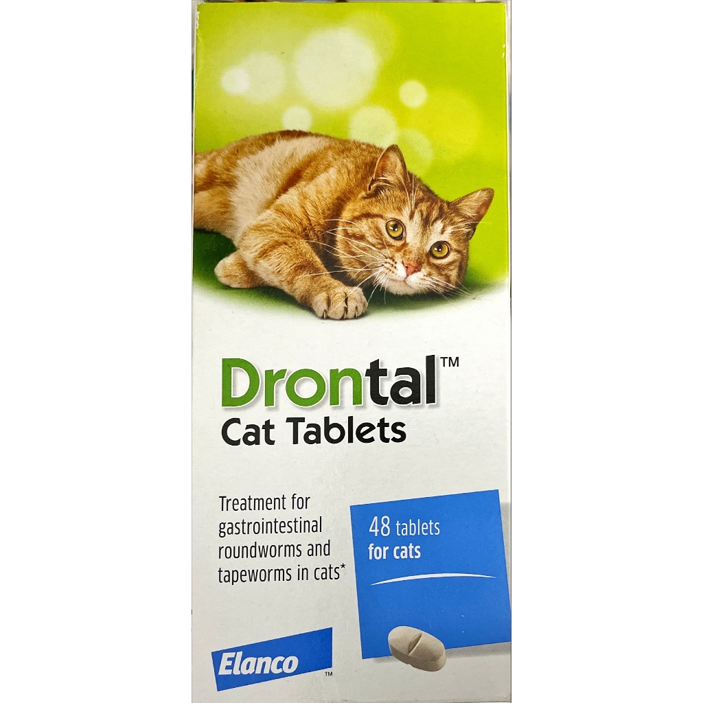 Drontal Cat Tablet - Expiry 10/26 Cat deworm | Shopee Malaysia