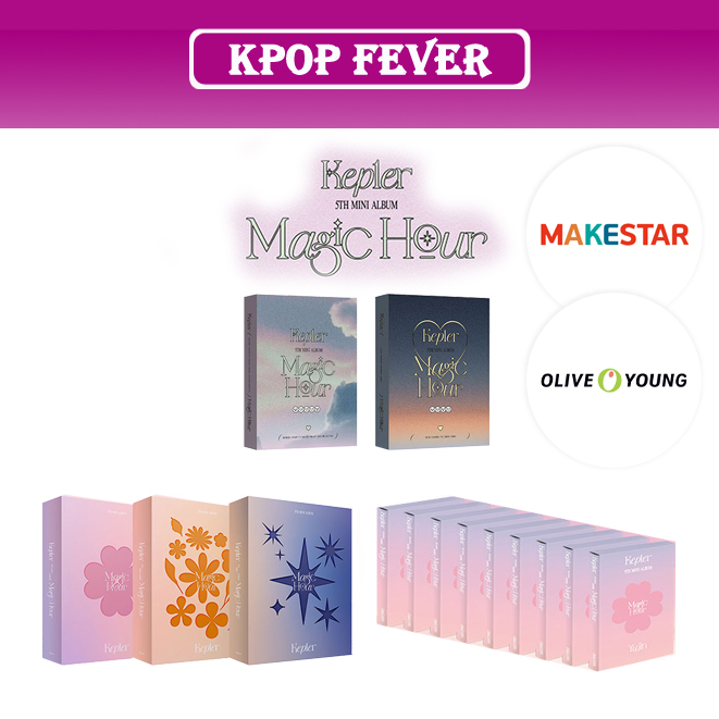 [ POB ] Kep1er Kepler - 5th Mini Album [ Magic Hour ] ( Standard Ver / Platform Ver / Unit Ver ...