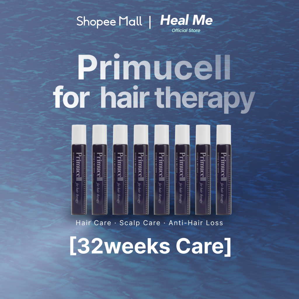 PRIMUCELL for Hair Therapy, Anti-Hair Loss Ampoule (32weeks care ...