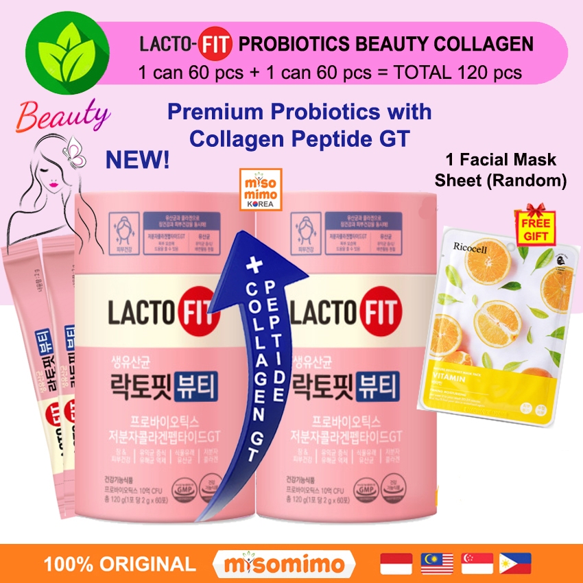 LACTOFIT Beauty Collagen 120 pcs Lacto Fit Korea | Shopee Malaysia