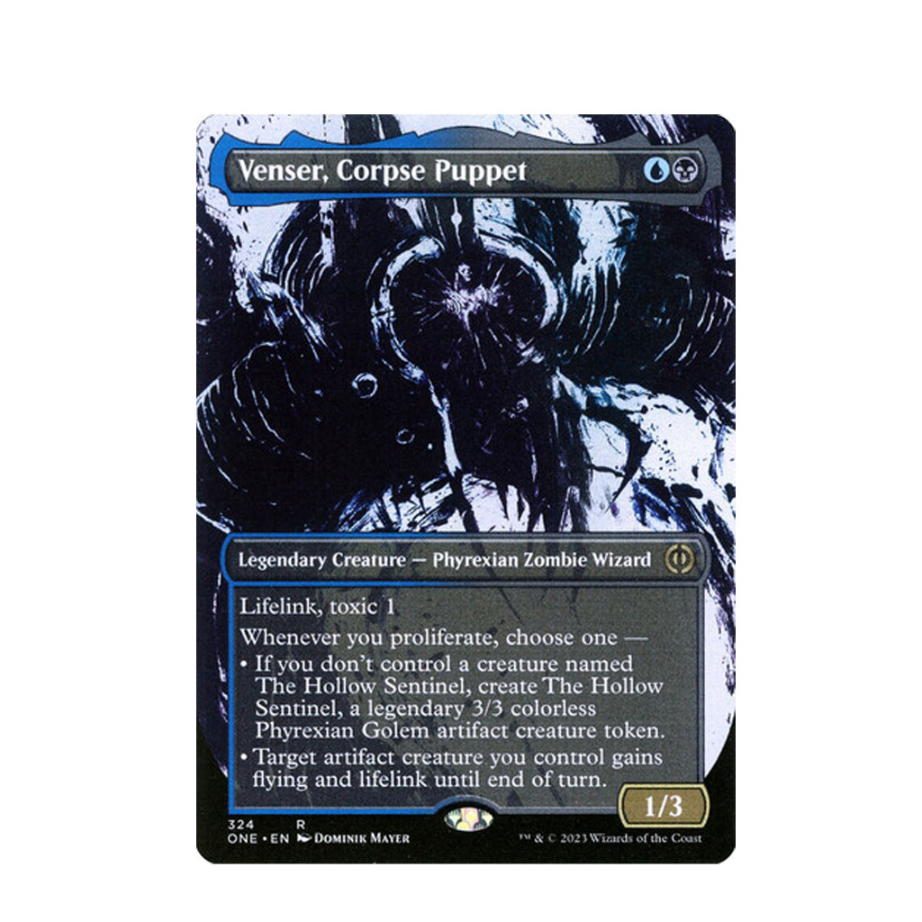 Magic The Gathering - Venser, Corpse Puppet Card (Phyrexia: All Will Be ...