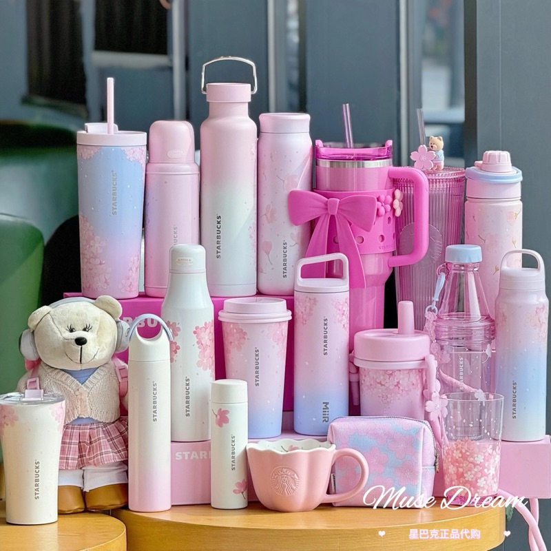★𝗣𝗥𝗘-𝗢𝗥𝗗𝗘𝗥 𝗥𝗘𝗔𝗗𝗬 𝗦𝗧𝗢𝗖𝗞★ STARBUCKS Cherry Blossom Collection | Shopee ...