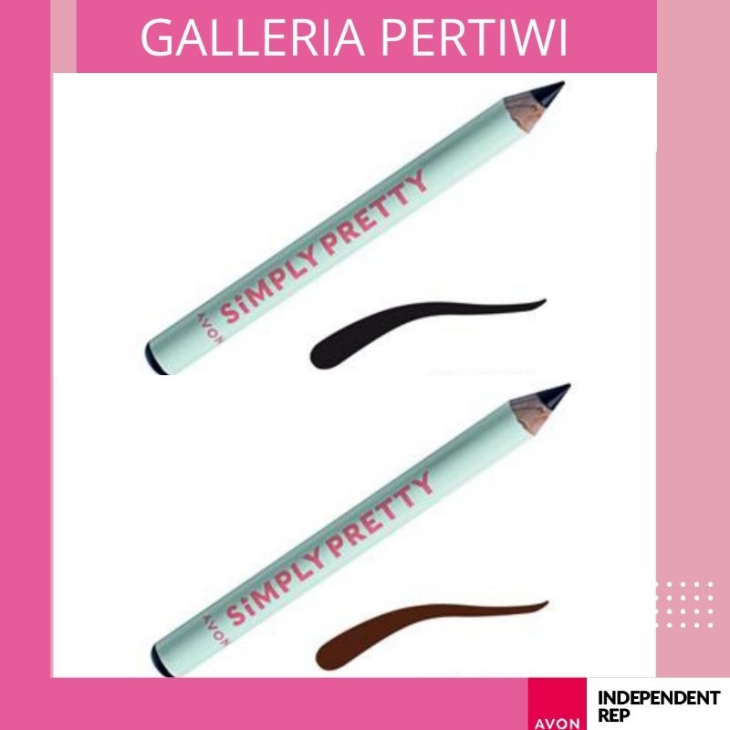 A V O N - SIMPLY PRETTY - Simply Pretty Brow Pencil (Black & Brown ...