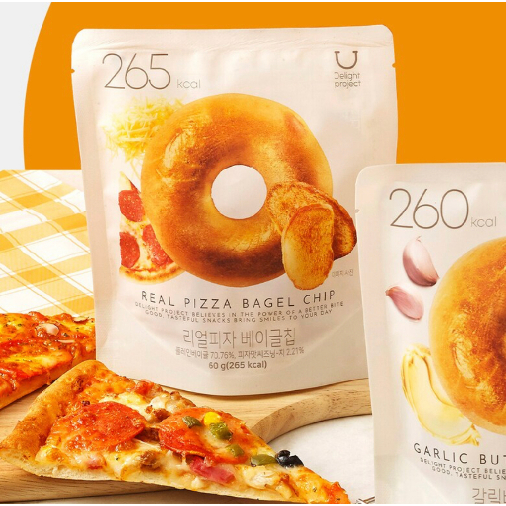 [Olive Young] Korean Snacks Bagel Chips 60g 6 flavors Honey Butter ...