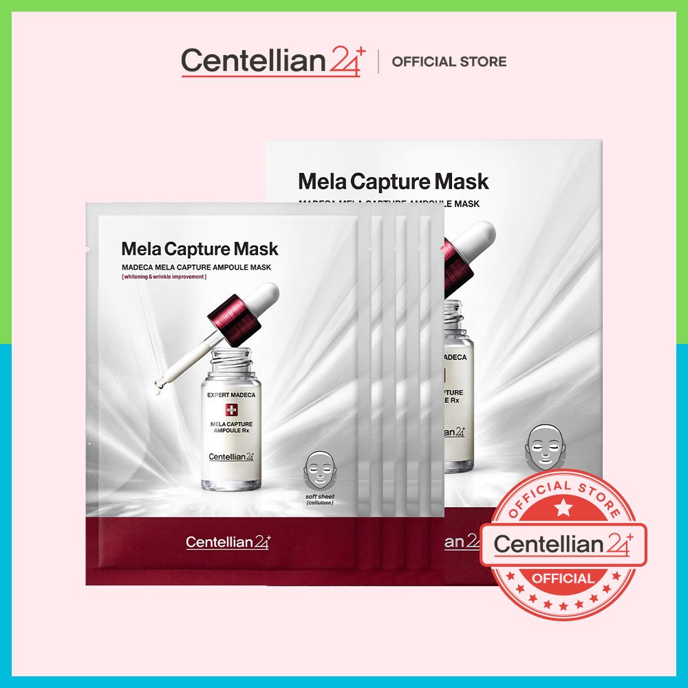Centellian24 Madeca Mela Capture Ampoule Mask (25ml x 4ea) | Shopee Malaysia