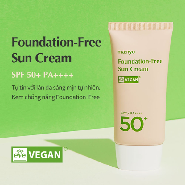 [ma:nyo] ma:nyo Foundation-Free Sun Cream (50ml) | Shopee Malaysia