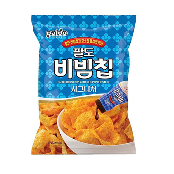 Paldo Bibim Chip Signature Snack 80g, 4p | Shopee Malaysia
