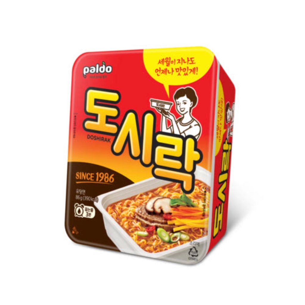 [PALDO] Kimchi Doshirak Instant Cup Noodle Dosirak ramen 86g X 12packs Ready to Eat | Shopee ...
