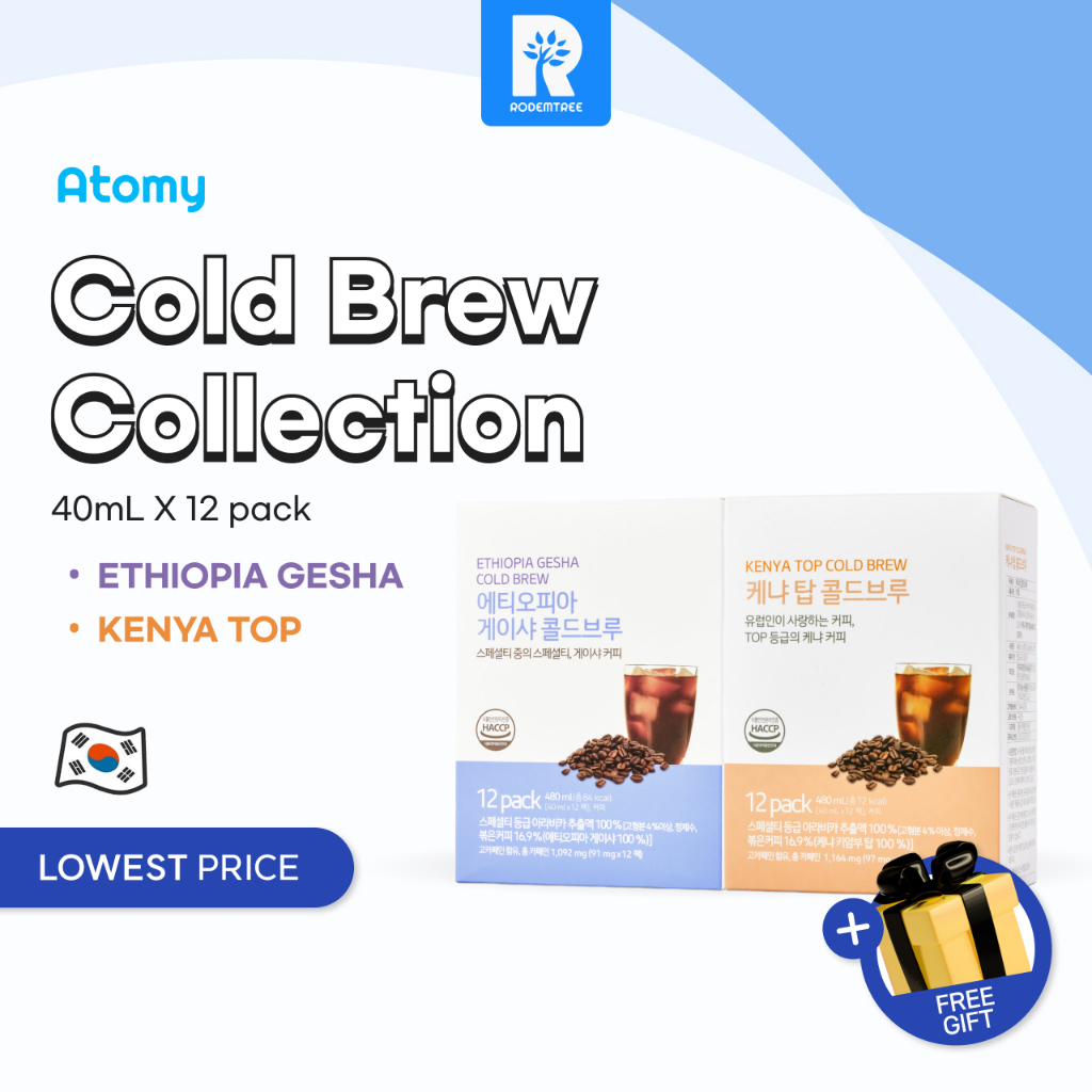 Atomy Cold Brew, 2 Type (Ethiopia Gesha & Kenya Top) | Shopee Malaysia