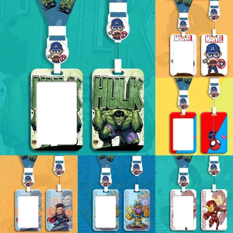 Student card holder with lanyard work meal card factory card holder ...