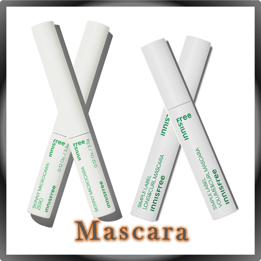 innisfree Mascara (Simple Label Long&Curl Mascara, Simple Label Volume ...
