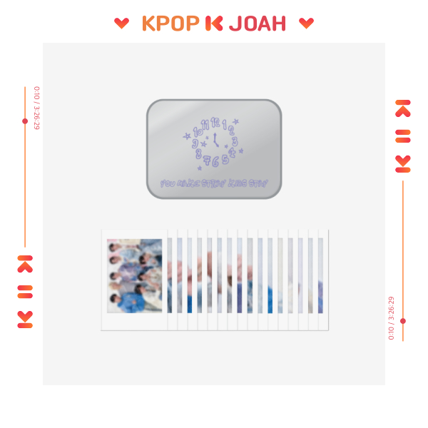 Stray Kids [SKZ 5'CLOCK] OFFICIAL MD TINCASE POLAROID (9th May.2025 ...