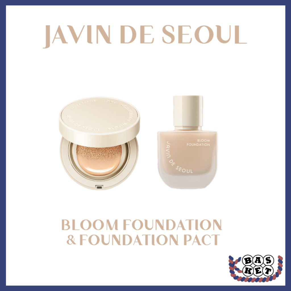 [Javin de Seoul] Bloom Foundation 30ml & Foundation Pack SPF50+ PA ...