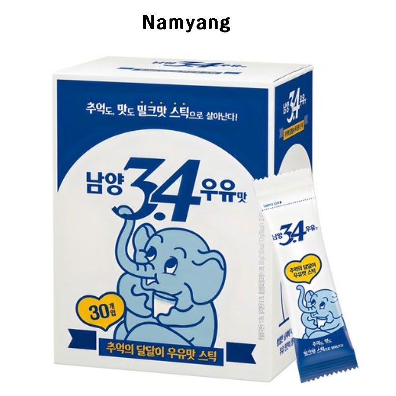 [Namyang 34] Milk Flavor Stick Powder (17.2g x 30 packs) | Shopee Malaysia