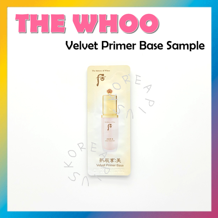 [THE WHOO] Gongjinhyang:Mi Velvet Primer Base 1ml | Shopee Malaysia