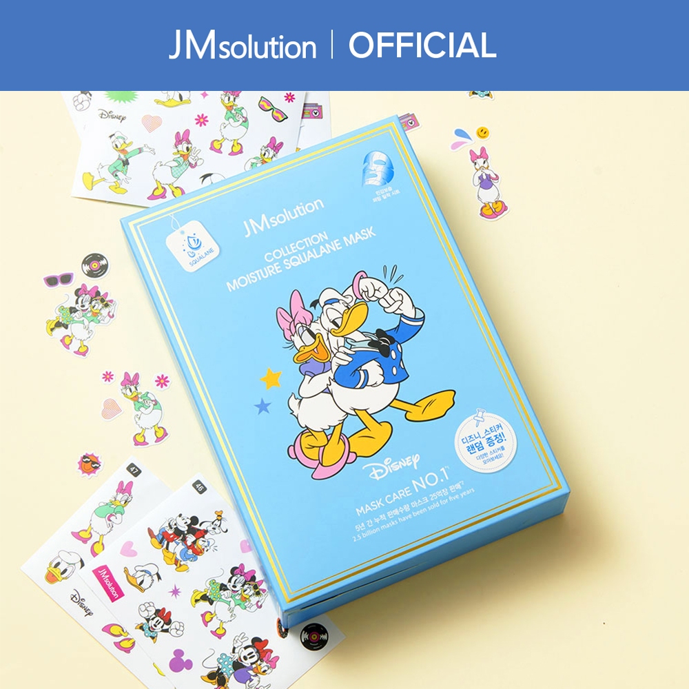 [JMSOLUTION] DISNEY COLLECTION MOISTURE SQUALANE MASK (10sheets ...