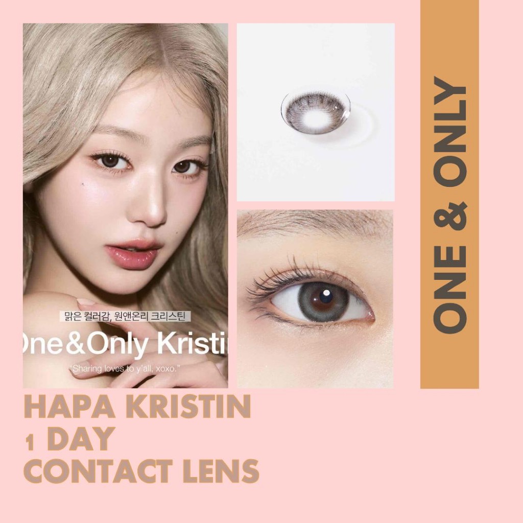 [Hapa Kristin] 1 Day (Gray Color) (13.8mm) | Shopee Malaysia