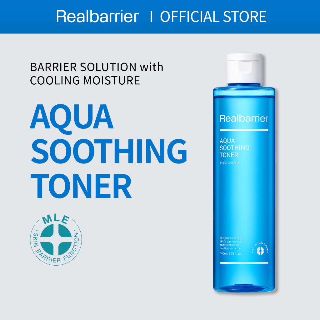 [REAL BARRIER] Aqua Soothing Toner 200ml | Shopee Malaysia