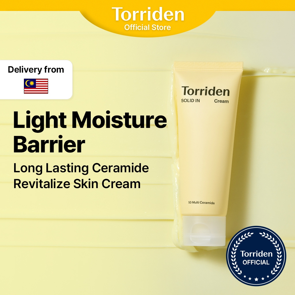 [Torriden Official] SOLID IN Ceramide Cream, Moisturizer for ...