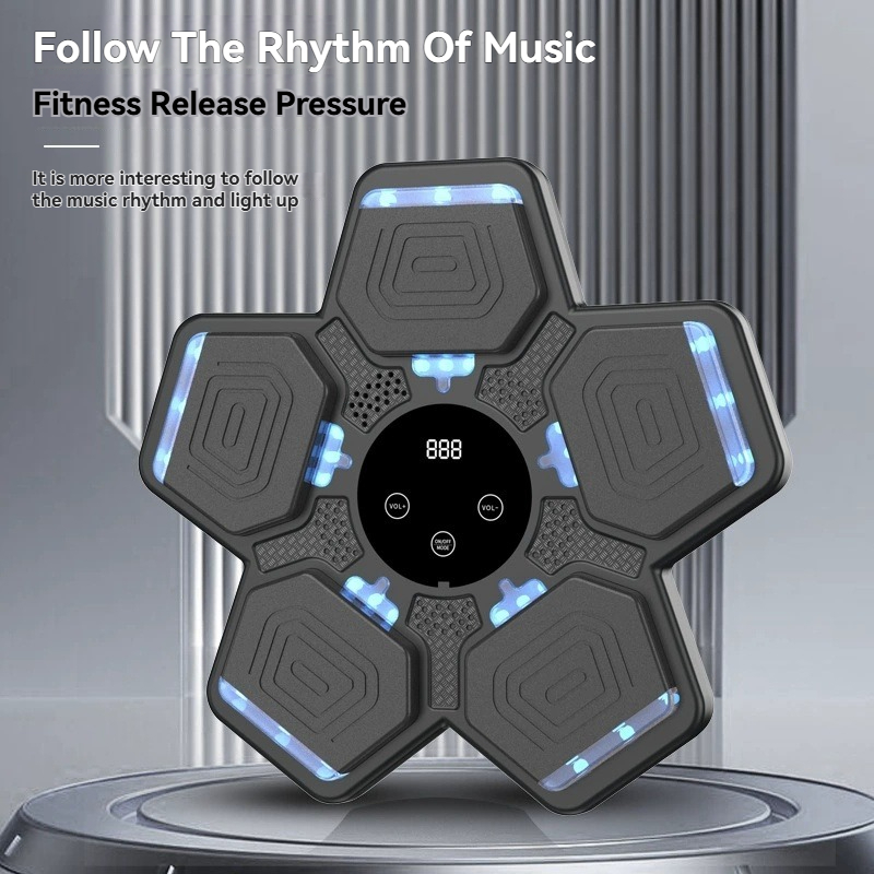 Children's Smart Music Boxing Machine Kid's Wall Mounted Electronic ...