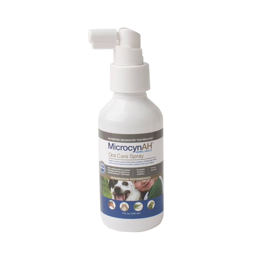 [MicrocynAH] Oral Care Spray for All Pets 120ml | Shopee Malaysia