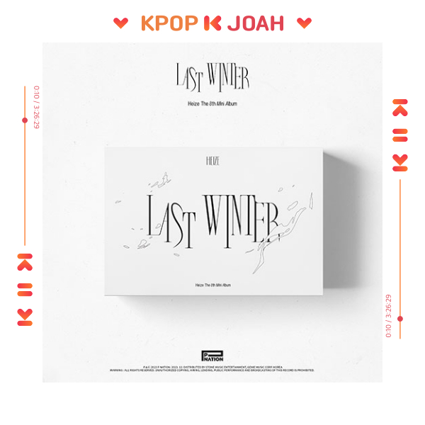 HEIZE [LAST WINTER] 8th MINI ALBUM (8th Dec.2023) | Shopee Malaysia