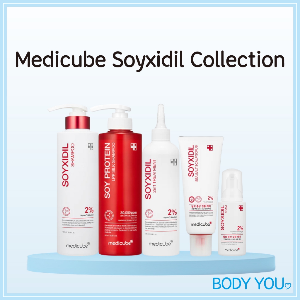 [Medicube] Soyxidil Collection / Soyxidil Shampoo, 2in1 Treatment, Foam ...