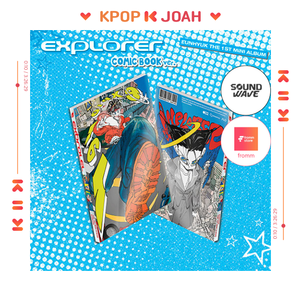 [POB] (COMIC BOOK ver.) EUNHYUK (SJ) [EXPLORER] 1st MINI ALBUM (31st ...