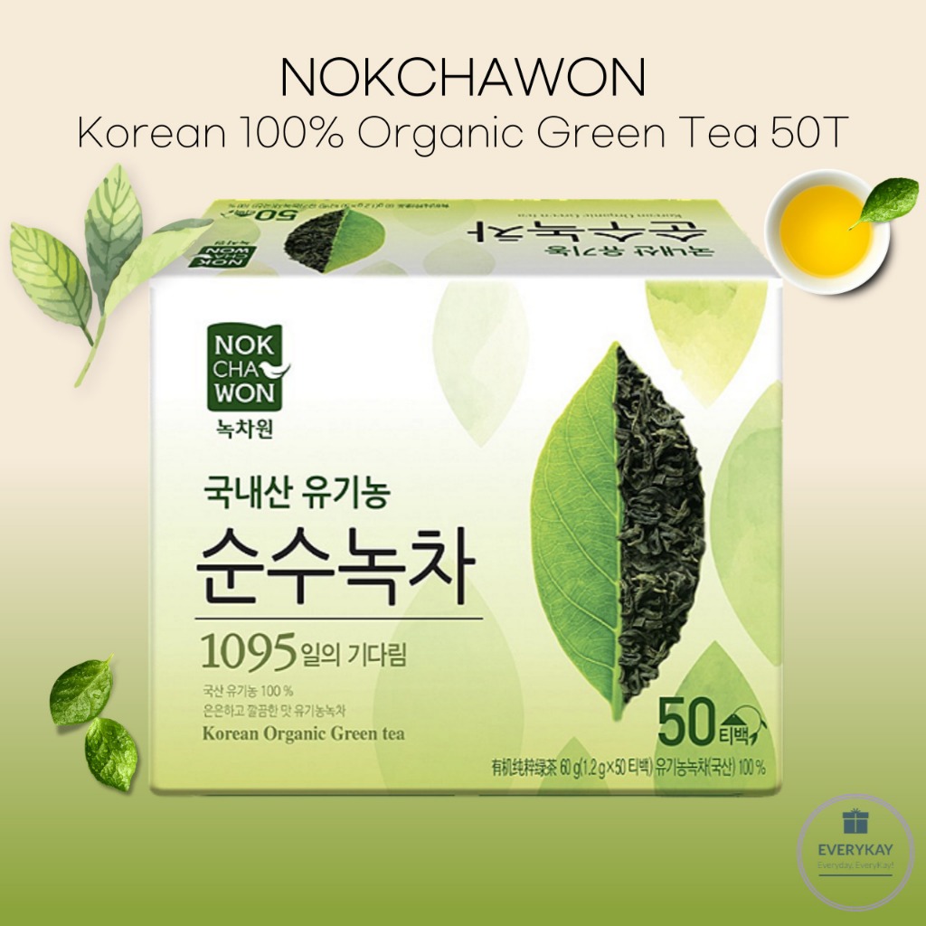 🇰🇷[NOKCHAWON] Korean Healthy Tea | Green Tea | 绿茶 | 100% Organic Green ...
