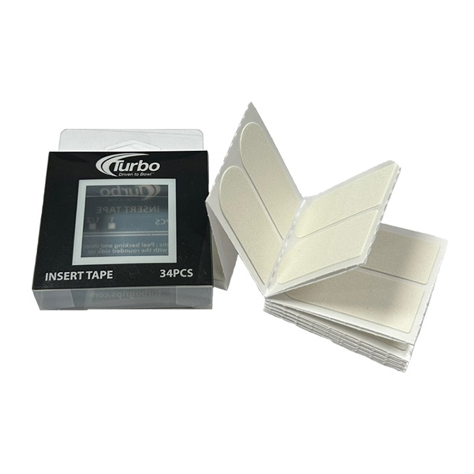 Turbo Insert Tape (34pcs) 1inch, 3/4inch, 1/2inch, Bowling tape Bowling ...
