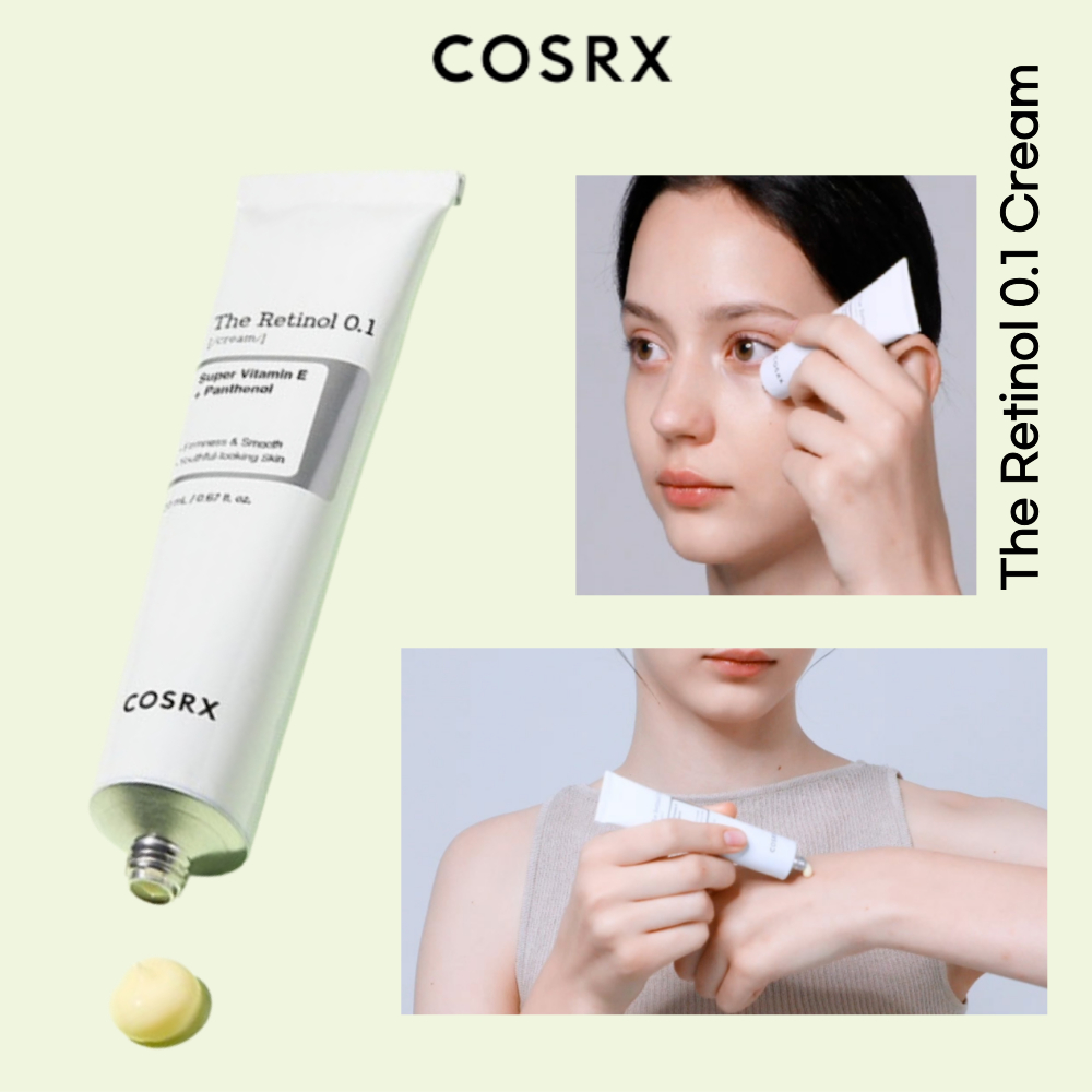 [COSRX] The Retinol 0.1 Cream 20ml | Low irritation with 0.1% pure ...