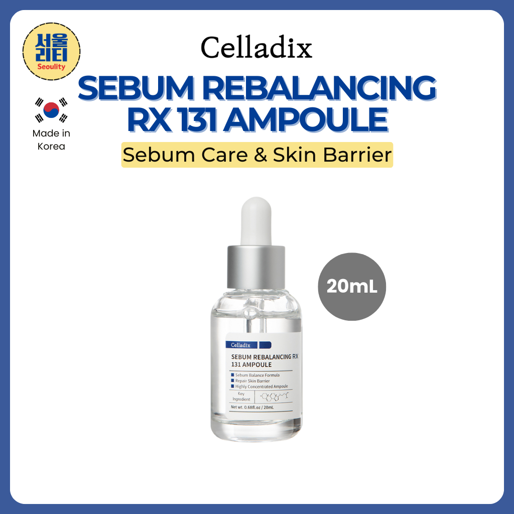 [CELLADIX] 🇰🇷 Sebum Rebalancing Rx 131 Ampoule｜20mL Phytosterol ...