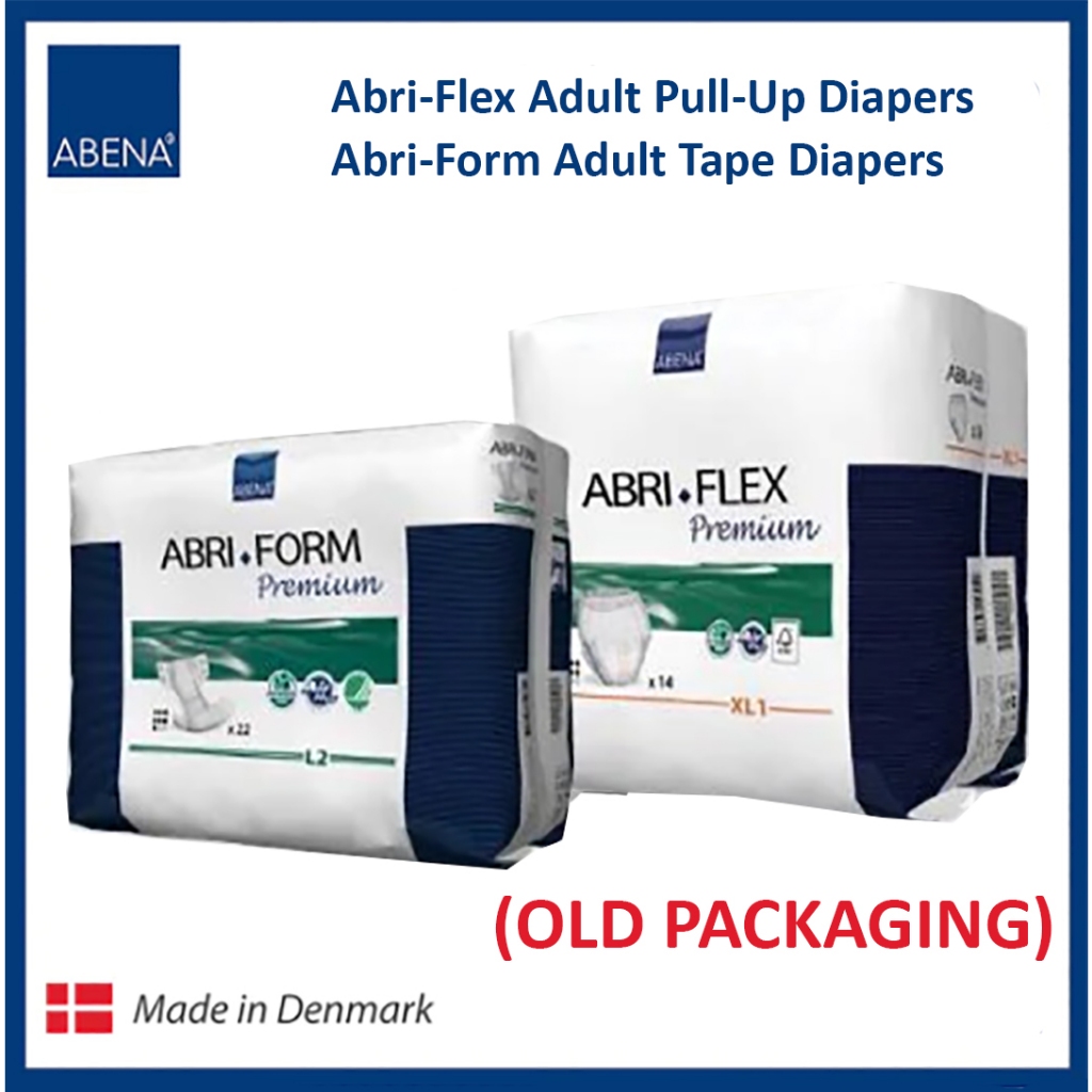 [OLD PACKAGING] ABENA Abri-Flex Premium Adult Pull-Up Diapers/Abri-Form ...