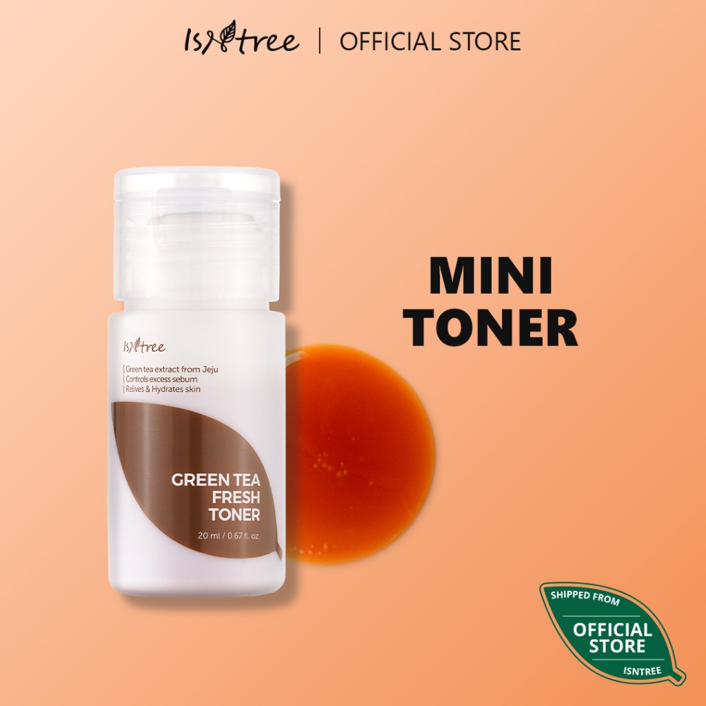 NOT FOR SALE Isntree Green Tea Fresh Toner Miniature 20ml | Shopee Malaysia